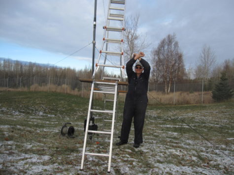 RSOC SteppIr Vertical on the Air – Anchorage Amateur Radio Club