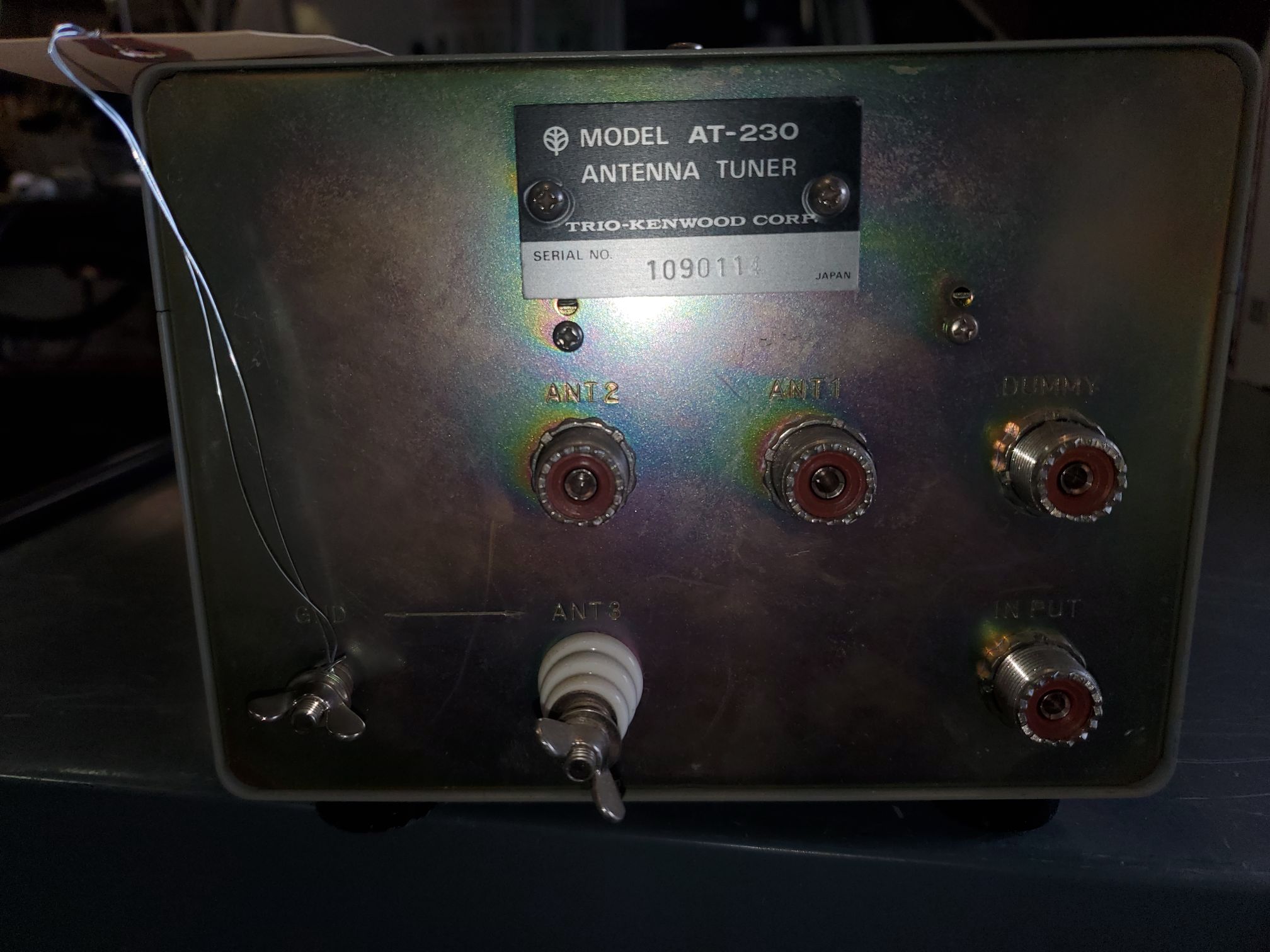 Kenwood AT-230 Antenna Tuner – Anchorage Amateur Radio Club