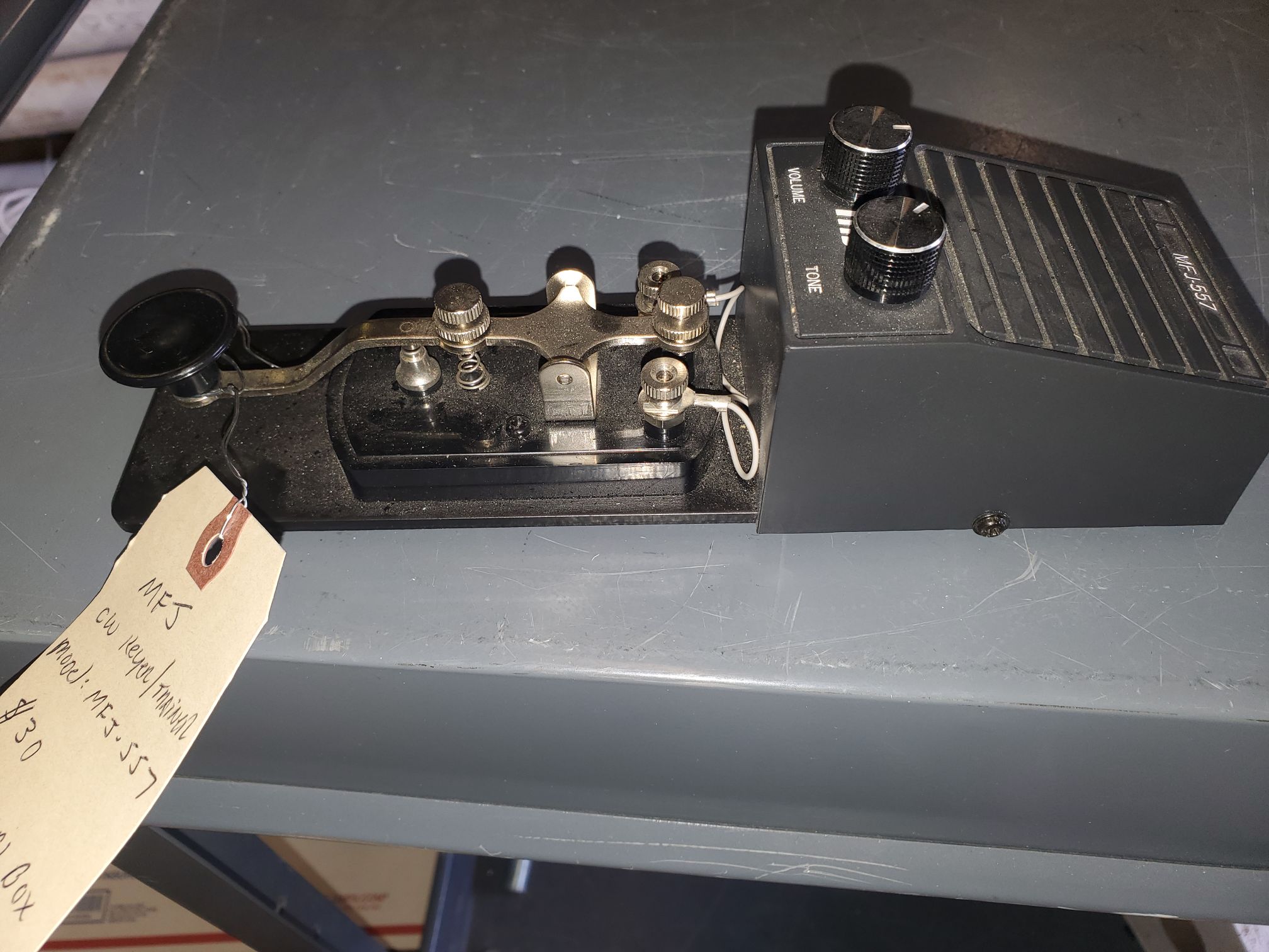 Mfj Cw Keyer Oscillator Trainer Model Mfj 557 Anchorage Amateur Radio
