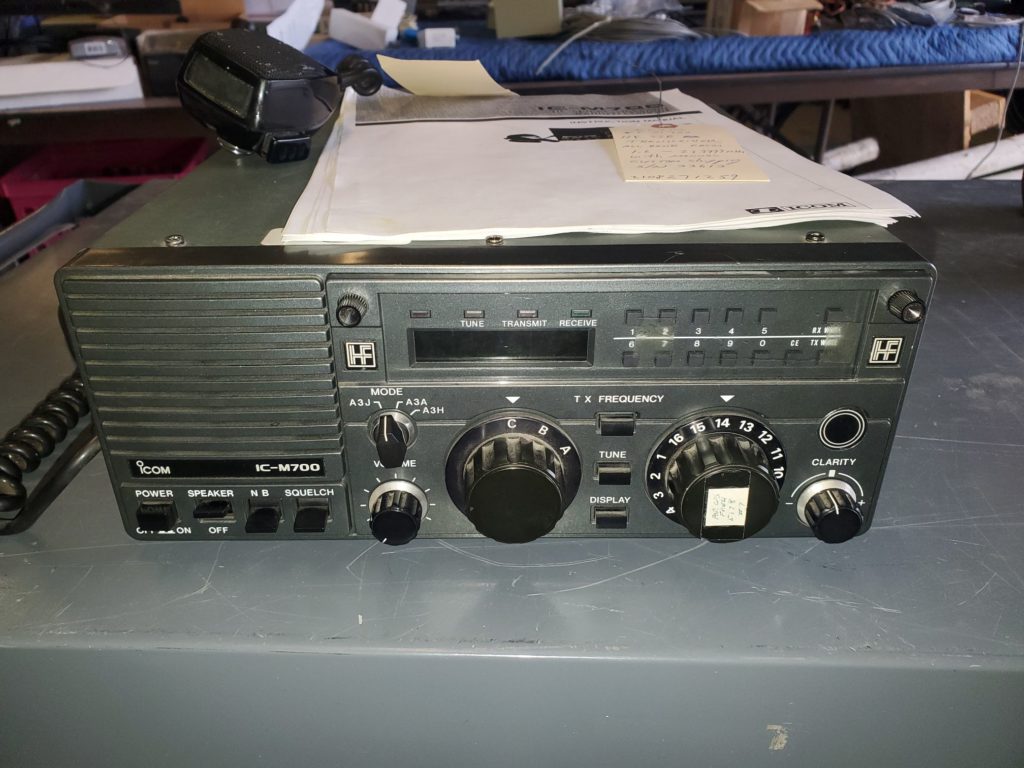 Icom IC-M700 HF Single Sideband Transceiver – Anchorage Amateur Radio Club