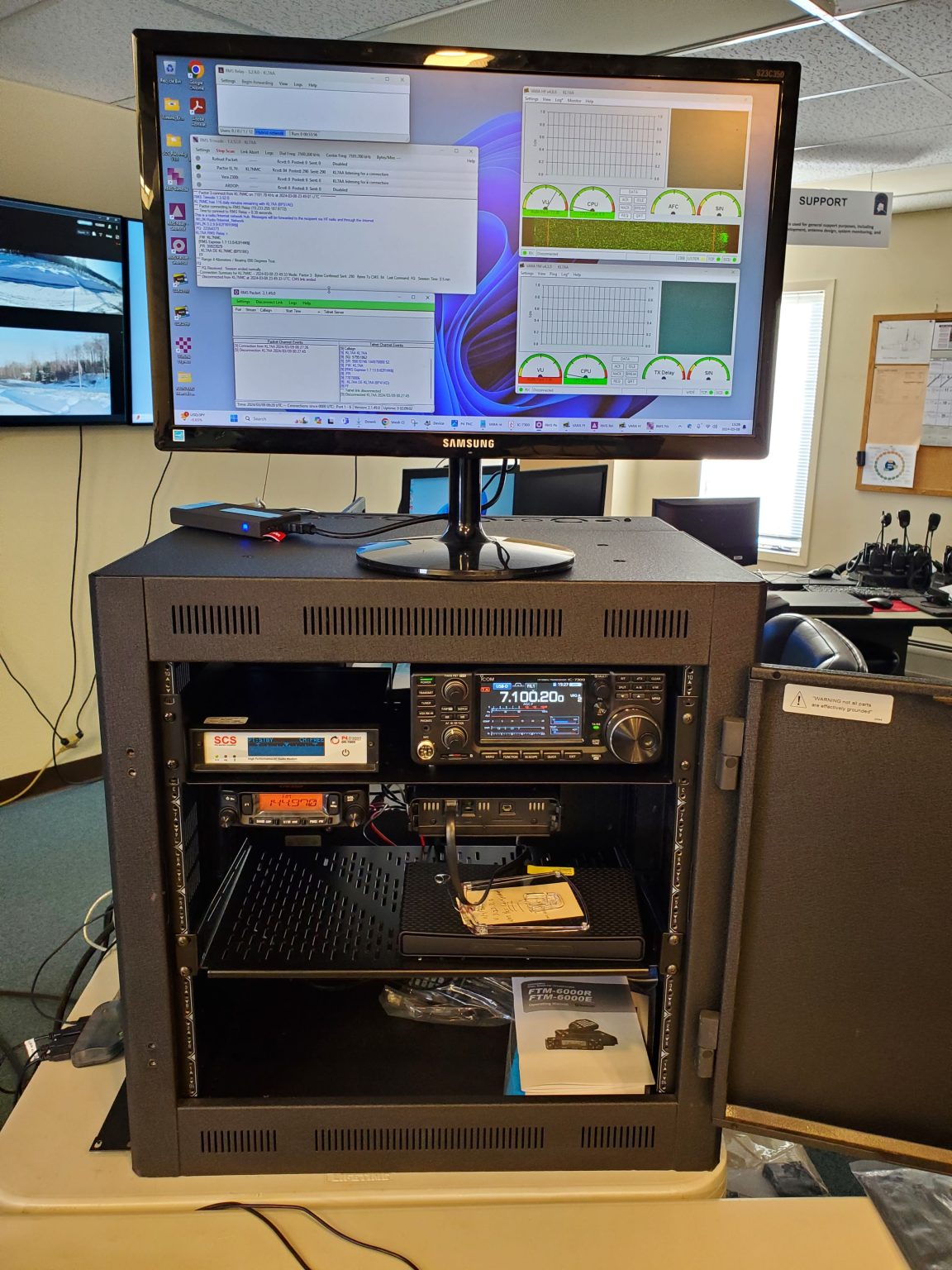 New Anchorage KL7AA HF/VHF Winlink RMS Active (Pactor, VARA, FM VARA ...