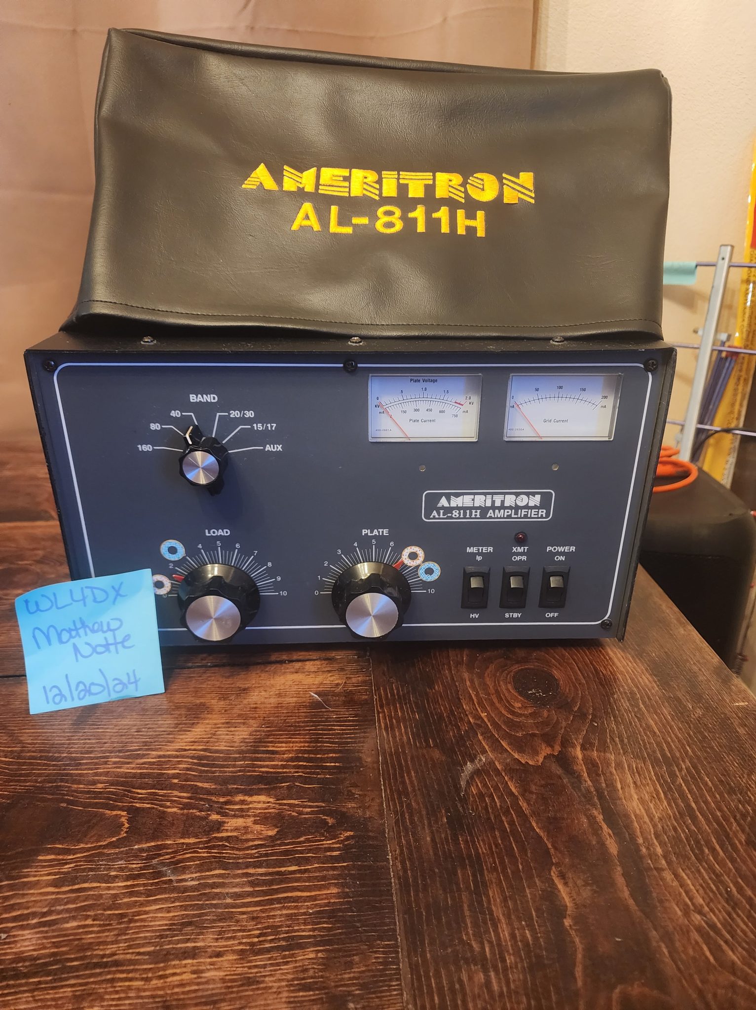 Swap & Shop – Ameritron AL-811H Amplifier, 12/21/2024, WL4DX – Anchorage Amateur Radio Club